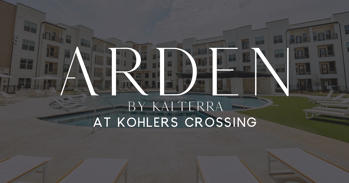Luxury Apartments in Kyle, TX | Arden at Kohlers Crossing